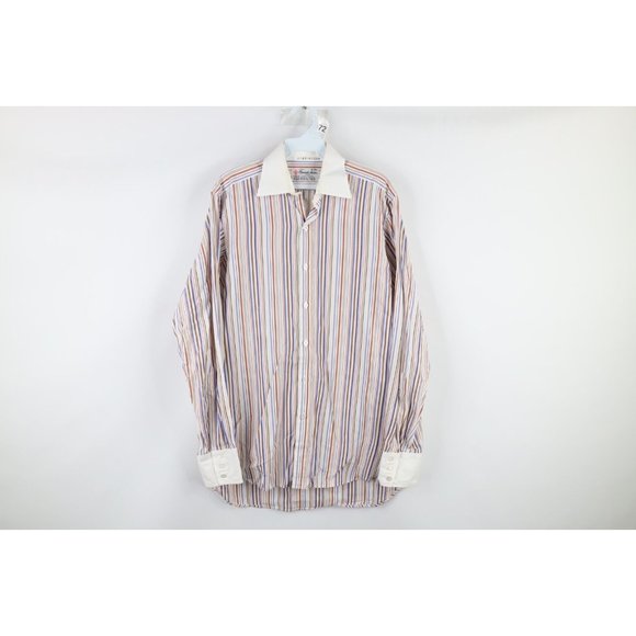 Turnbull & Asser | Shirts | Vintage Turnbull Asser Mens 5 Rainbow ...